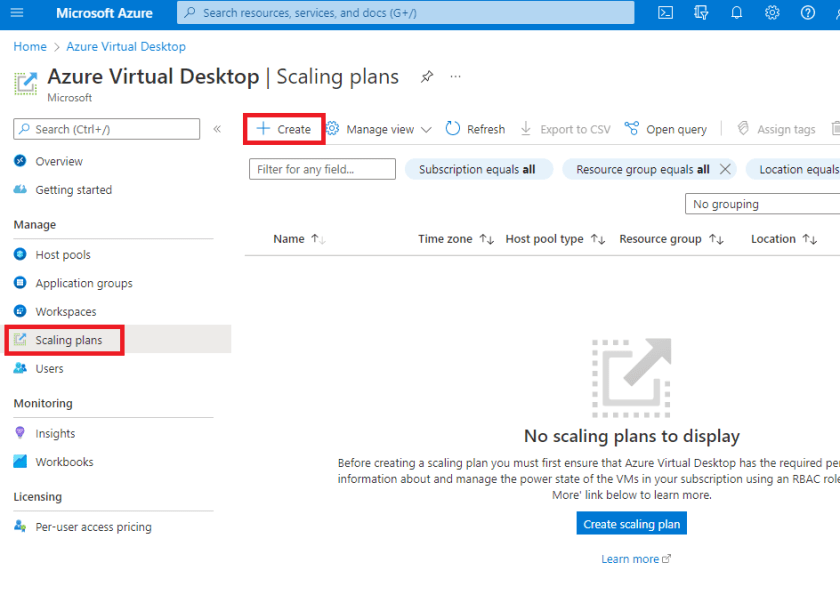 Control your Azure Virtual Desktop costs with Scaling Plans – Michael ...